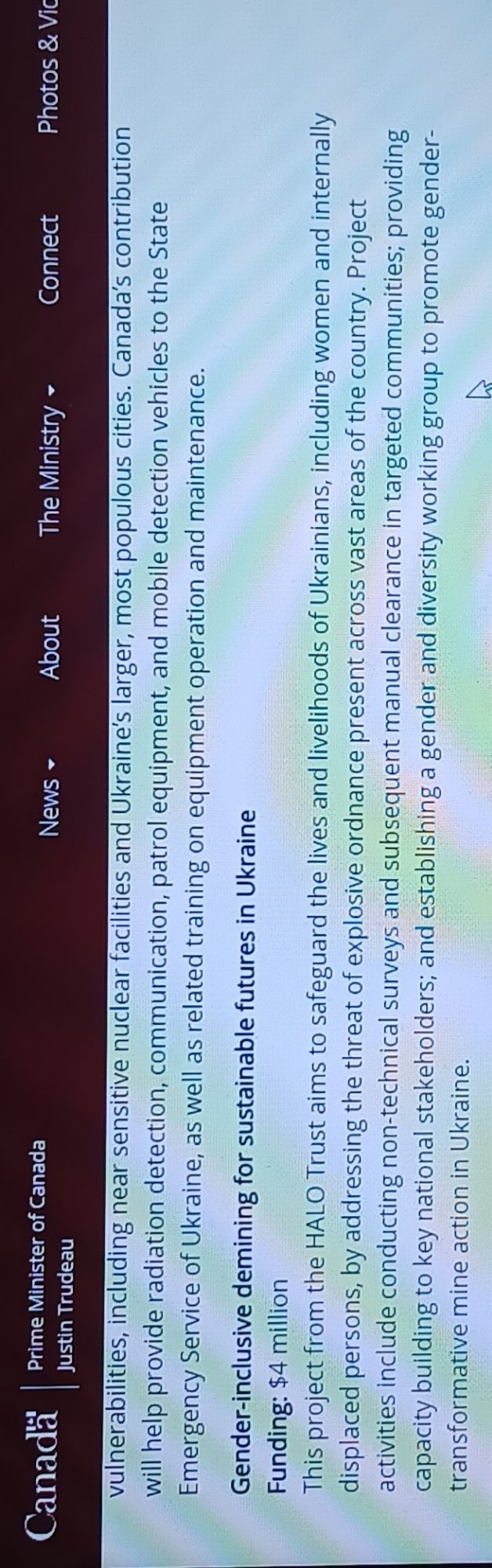 TRUDEAU DOES GENDER INCLUSIVE DEMINING WITH TRANSGENDER FLUID – El ...